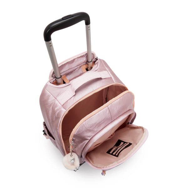 New Zea Metallic 15" Laptop Rolling Backpack